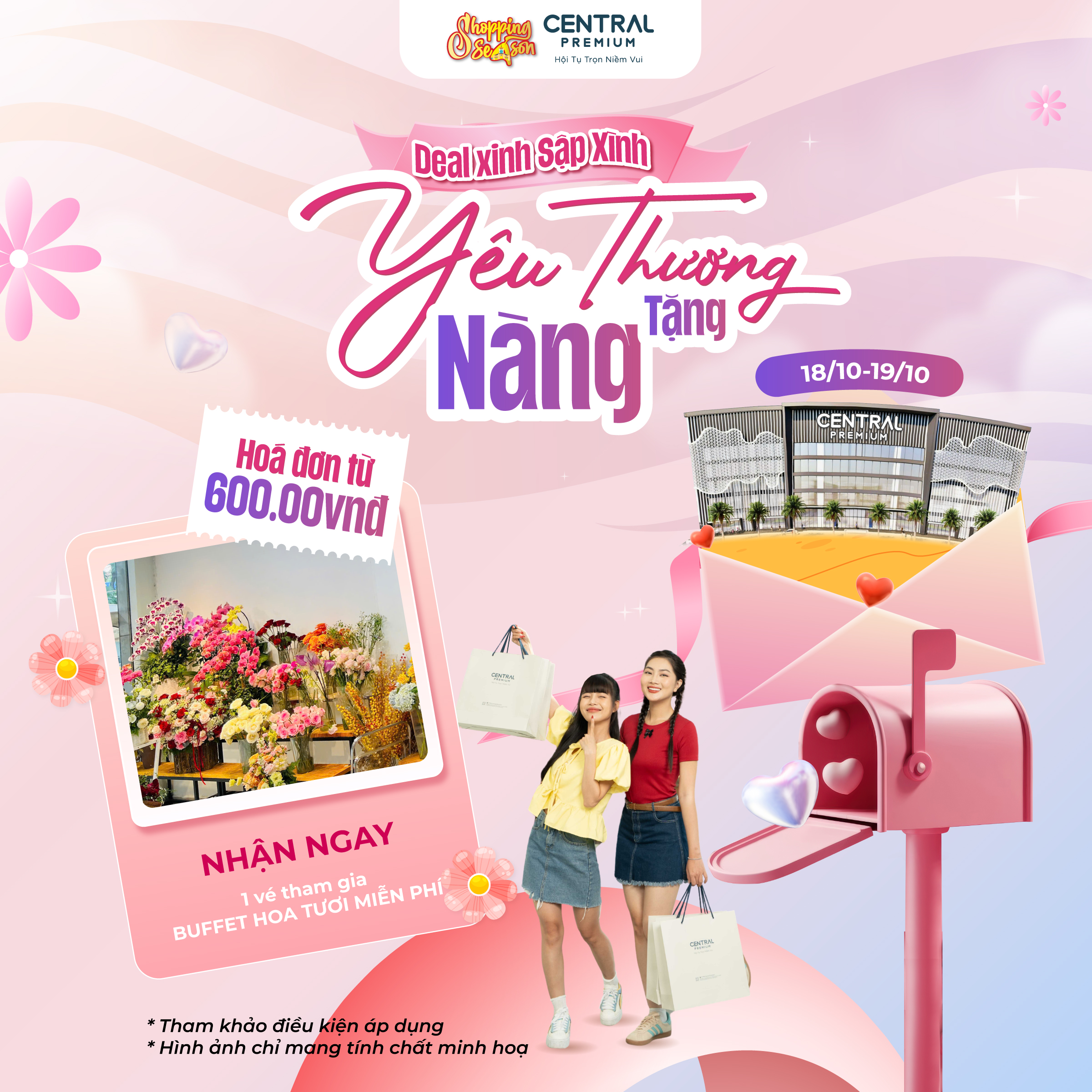 THỂ LỆ CTKM| DEAL XINH XẬP XÌNH – YÊU THƯƠNG TẶNG NÀNG - TTTM Central ...
